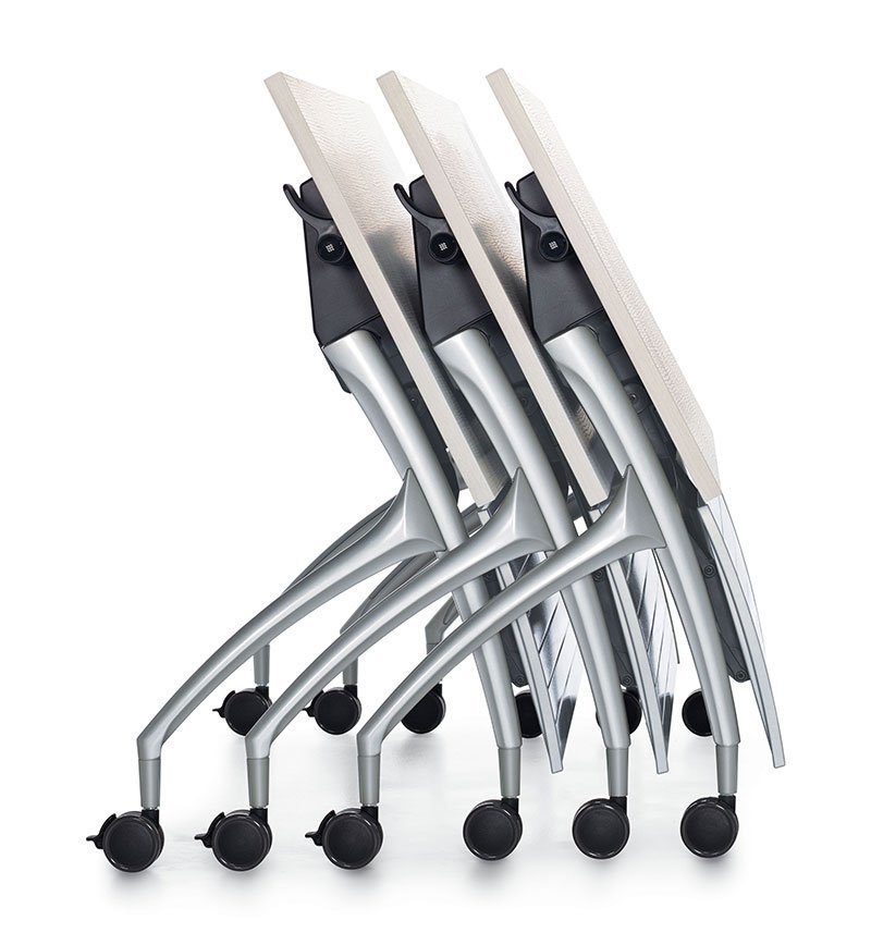 Global Multipurpose Flip Top Mobile Nesting Table - 2Gether