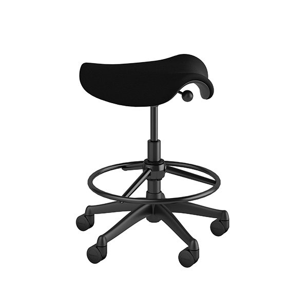 Humanscale Pony Saddle - Versatile and ergonomic Stool