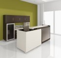 Lacasse Quad Q5TS-PLAN07 Office reception desk workstation
