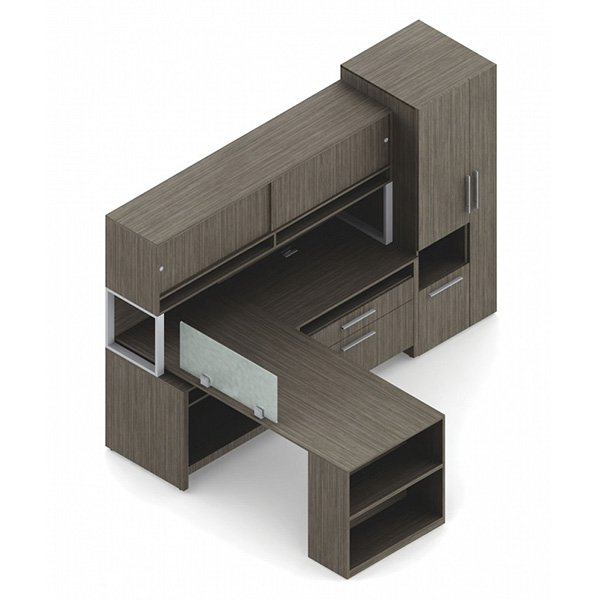 Global Princeton - L- Shape Executive Workstation