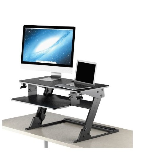 Solace by Workrite – Sit-Stand Desk Converter for Ergonomics