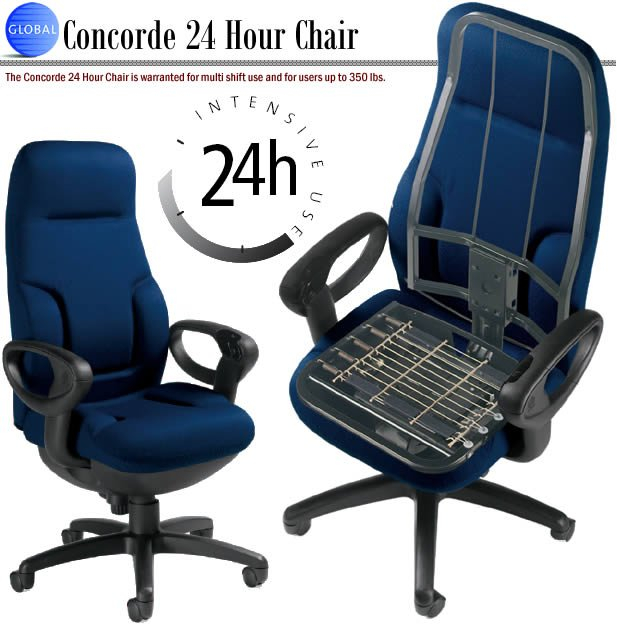 24-Hour Chair - Global Concorde Chair 2424