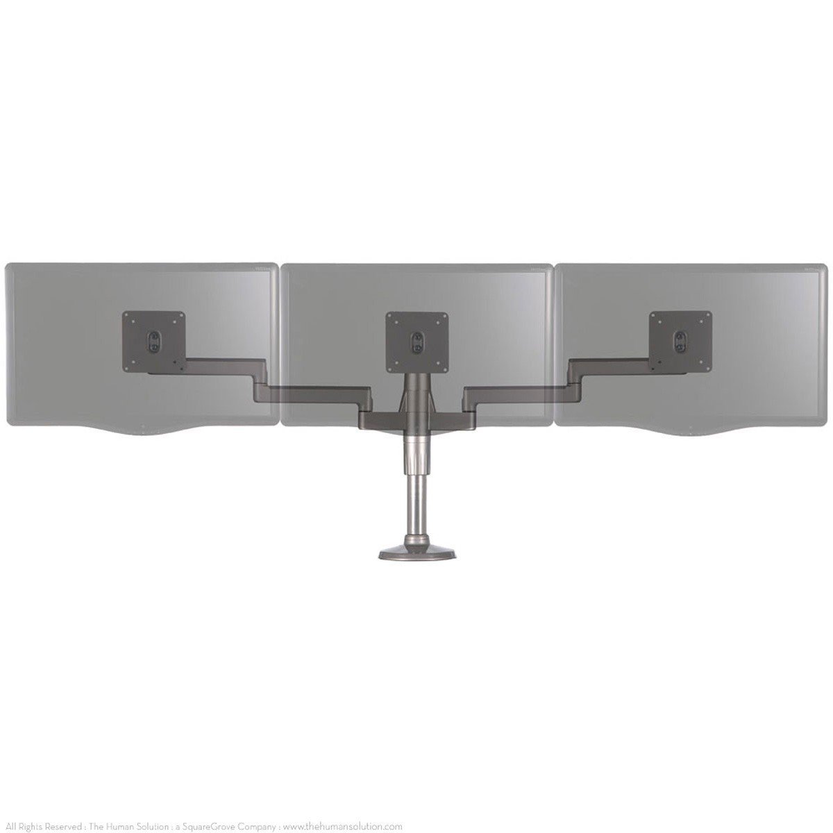 Humanscale M/Flex M8.1 - Heavy Duty Stand 3 Monitors