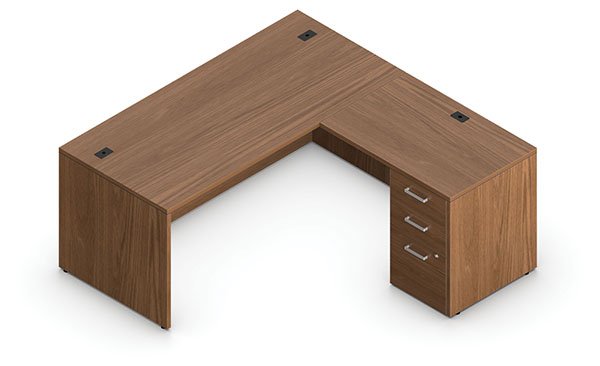 Global L-shape office desk - Newland NLP108