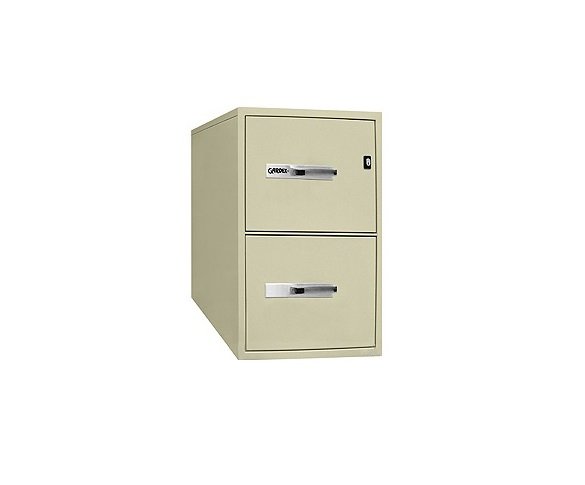 Gardex Vertical safe cabinet - 2 Drawers - GF-252