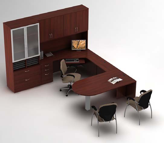 Global ZIRA - ZL-3 Computer desk suite